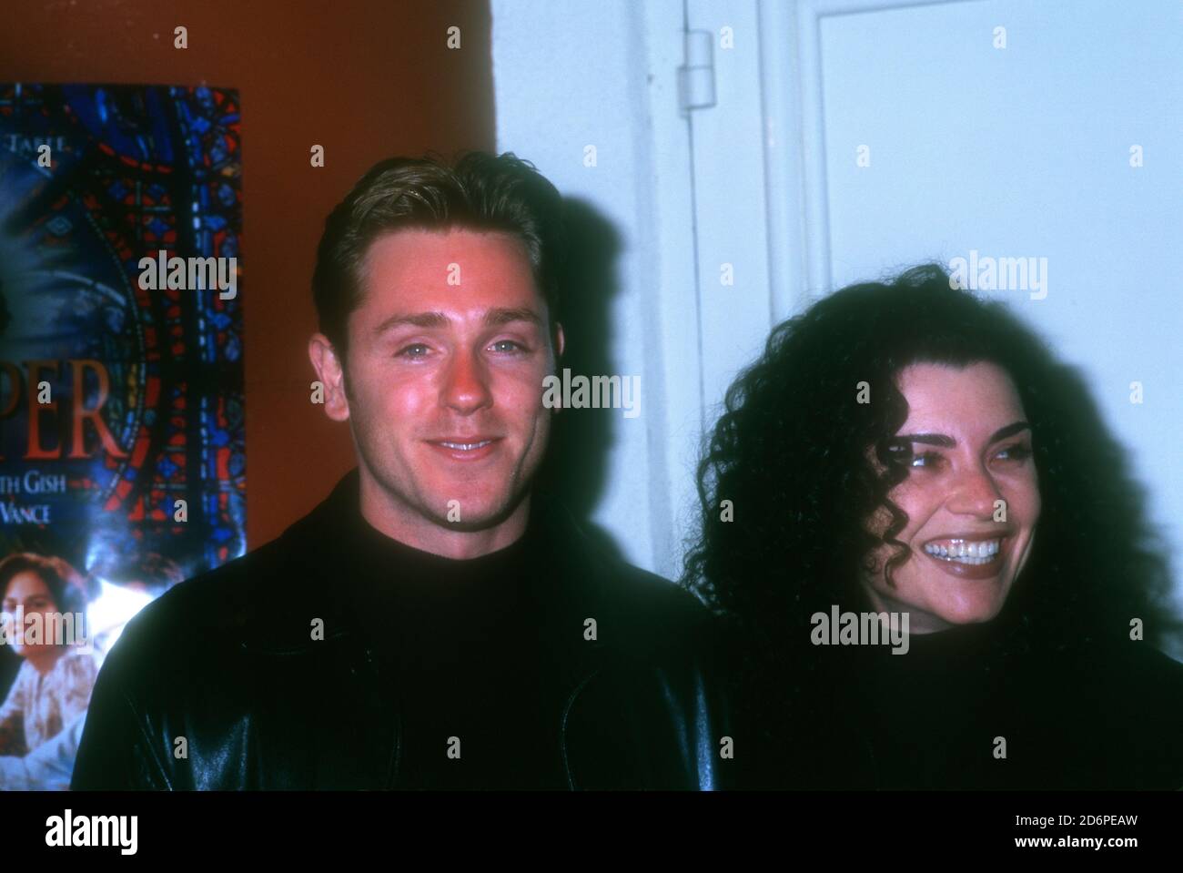 Westwood, California, USA 28th March 1996 Actor Ron Eldard and actress ...