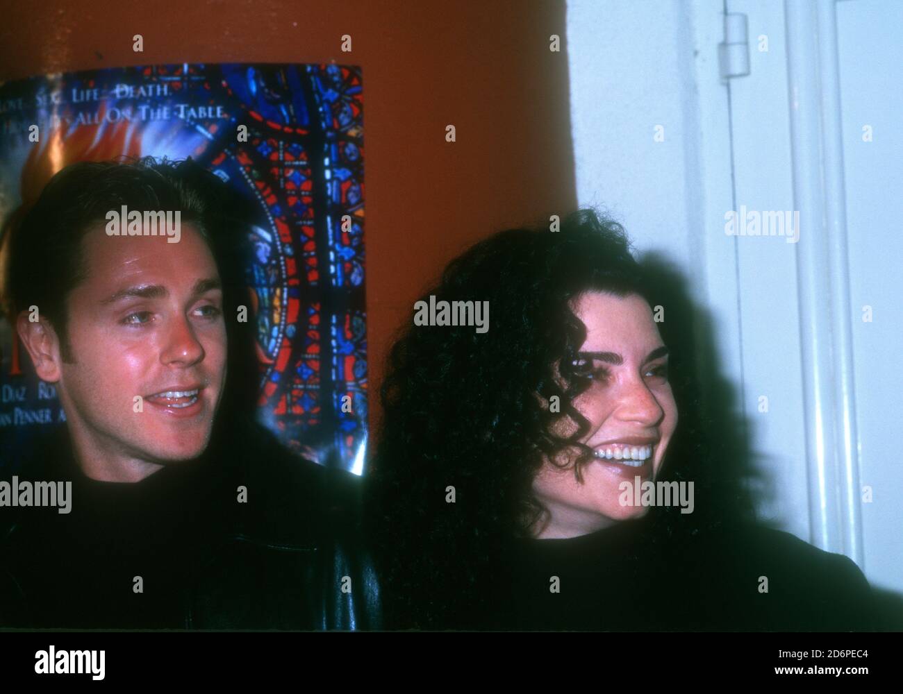 Westwood, California, USA 28th March 1996 Actor Ron Eldard and actress ...