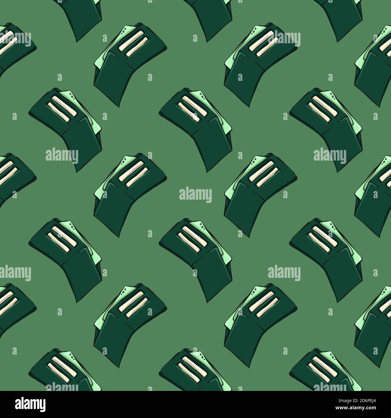 Blue wallet money on Stock Vector Images - Alamy