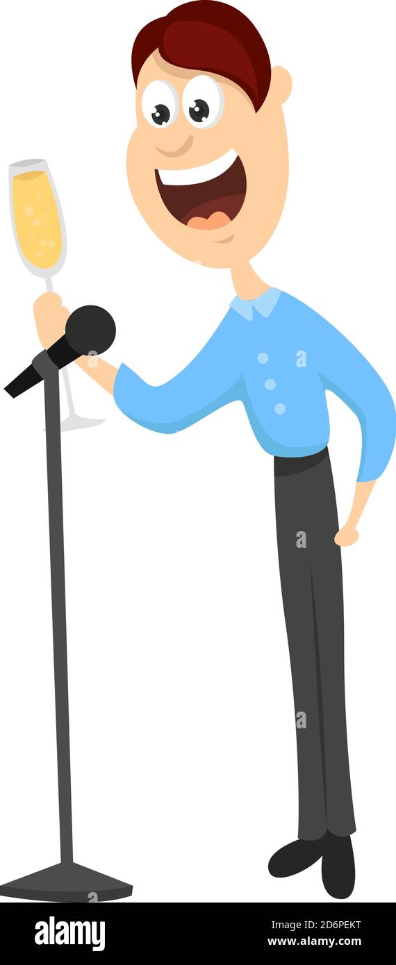 Toasting wedding Stock Vector Images - Alamy