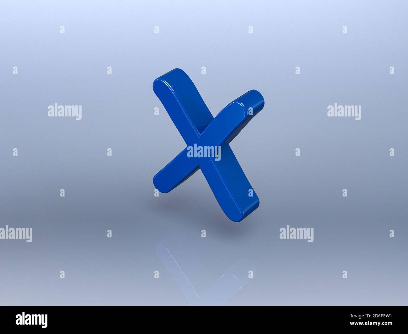 Artistic letter using a computer Stock Photo - Alamy