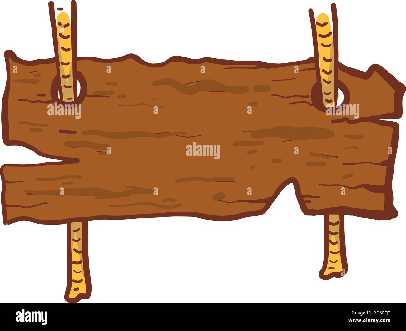 Broken pine wood Stock Vector Images - Alamy