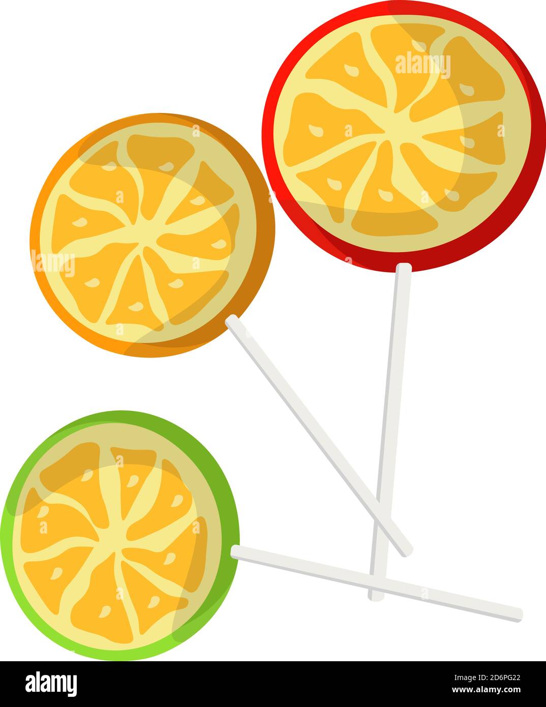 Sweet candy, illustration, vector on white background Stock Vector ...