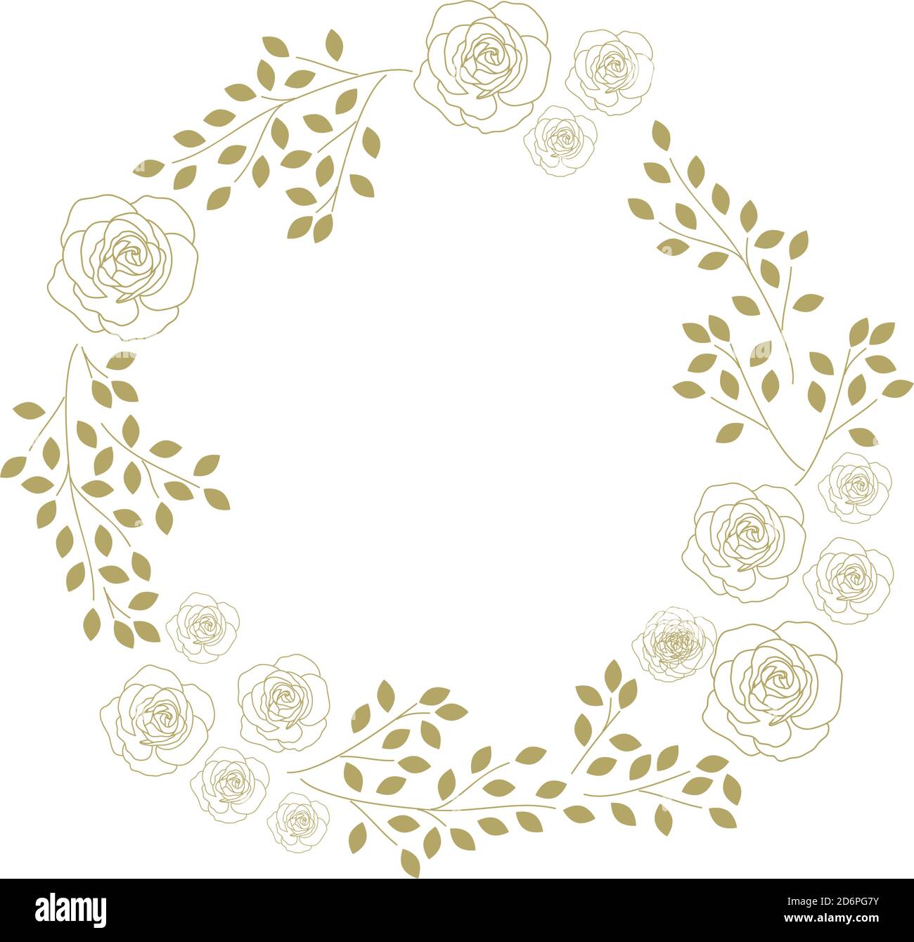 golden roses vector graphic design element Stock Vector Image & Art - Alamy