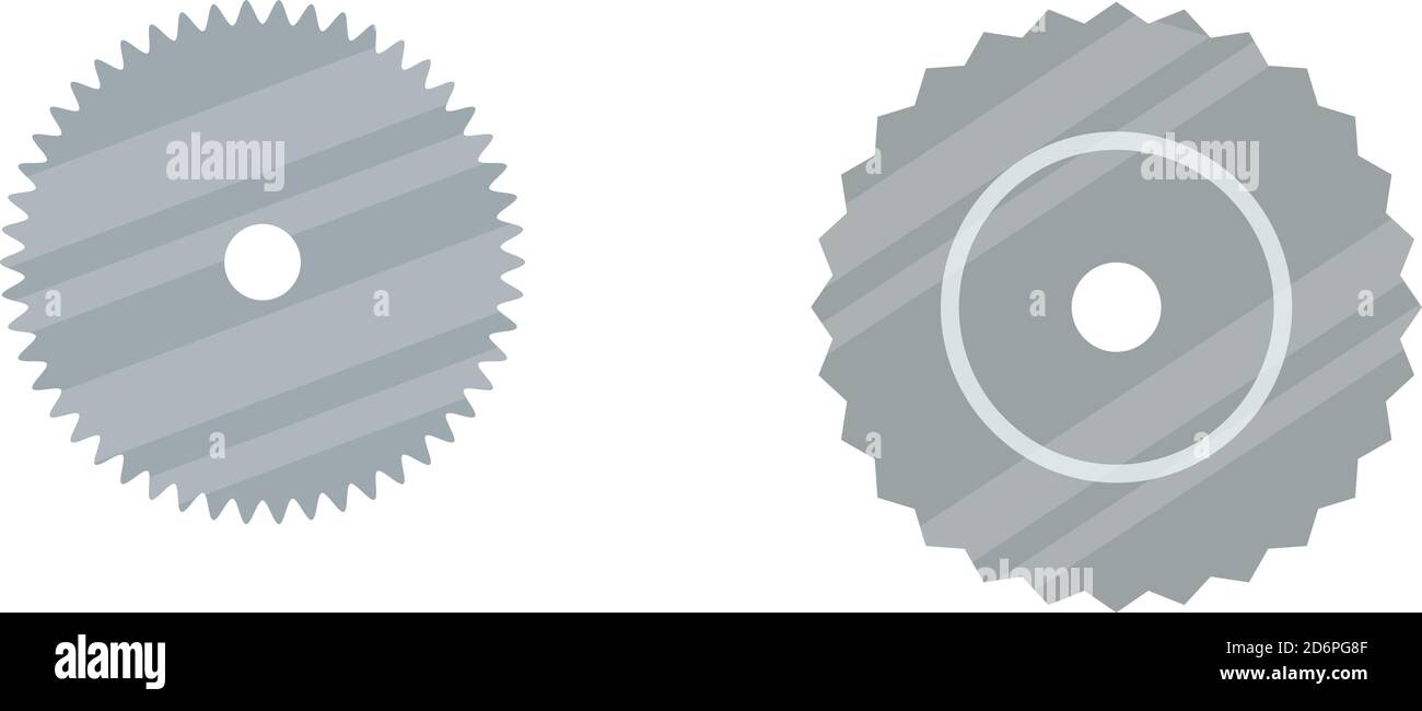 Cutter blades ,illustration, vector on white background Stock Vector ...