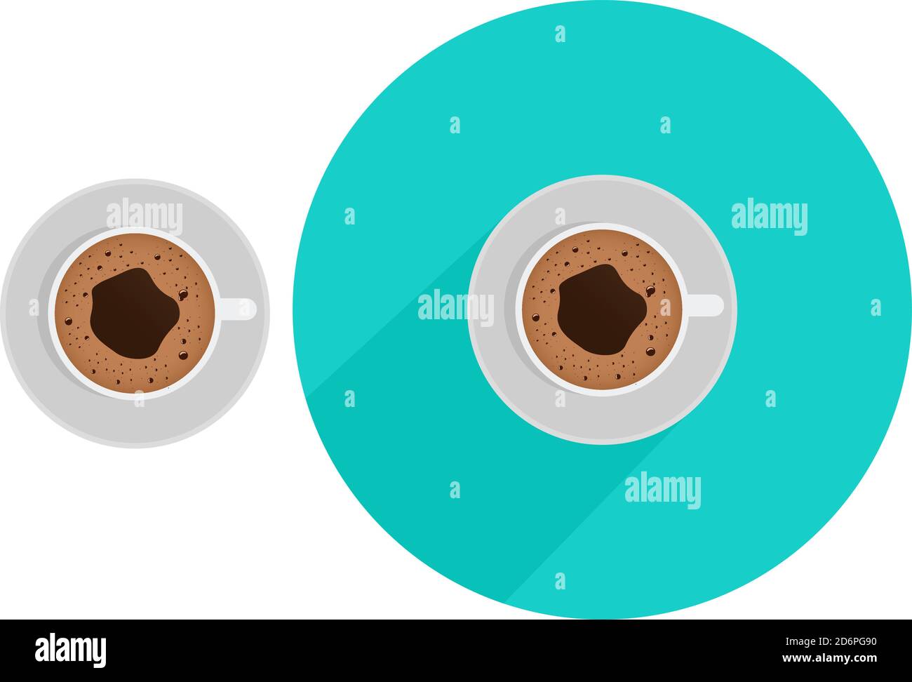 Cup coffee illustration on Stock Vector Images - Alamy