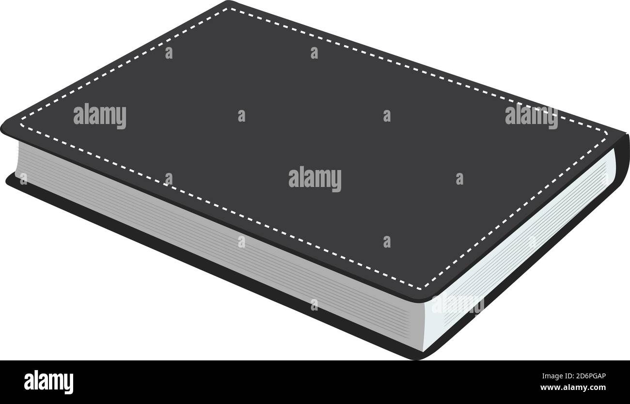 Diary book ,illustration, vector on white background Stock Vector Image ...