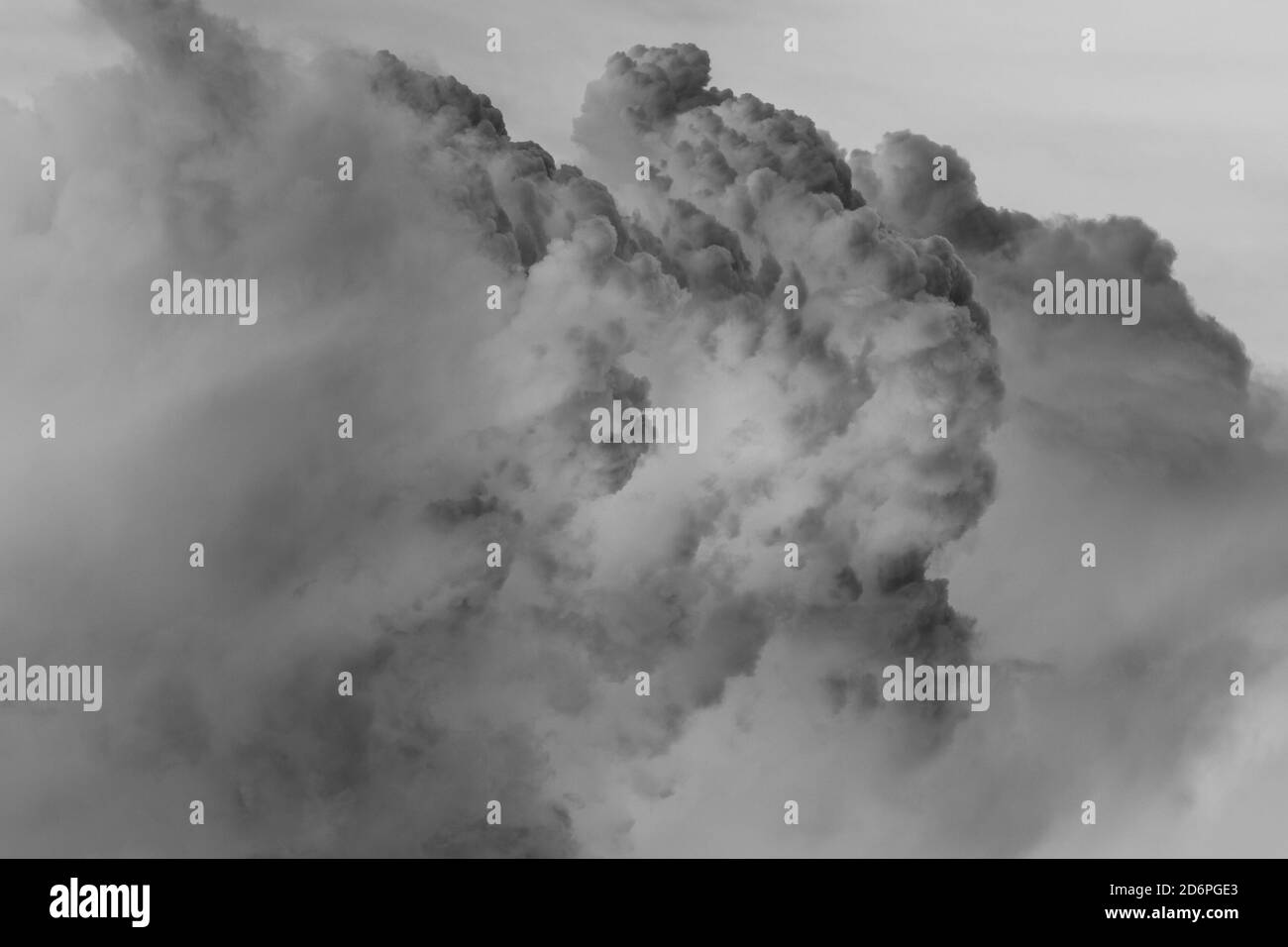 A greyscale of heavy grey clouds - a cool picture for backgrounds and ...