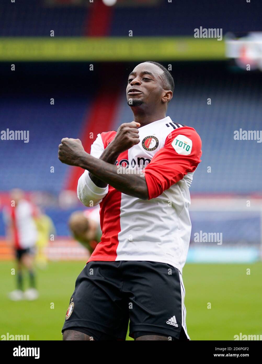 Ridgeciano Haps (Feyenoord) scores 1-0, during Eredivisie match ...