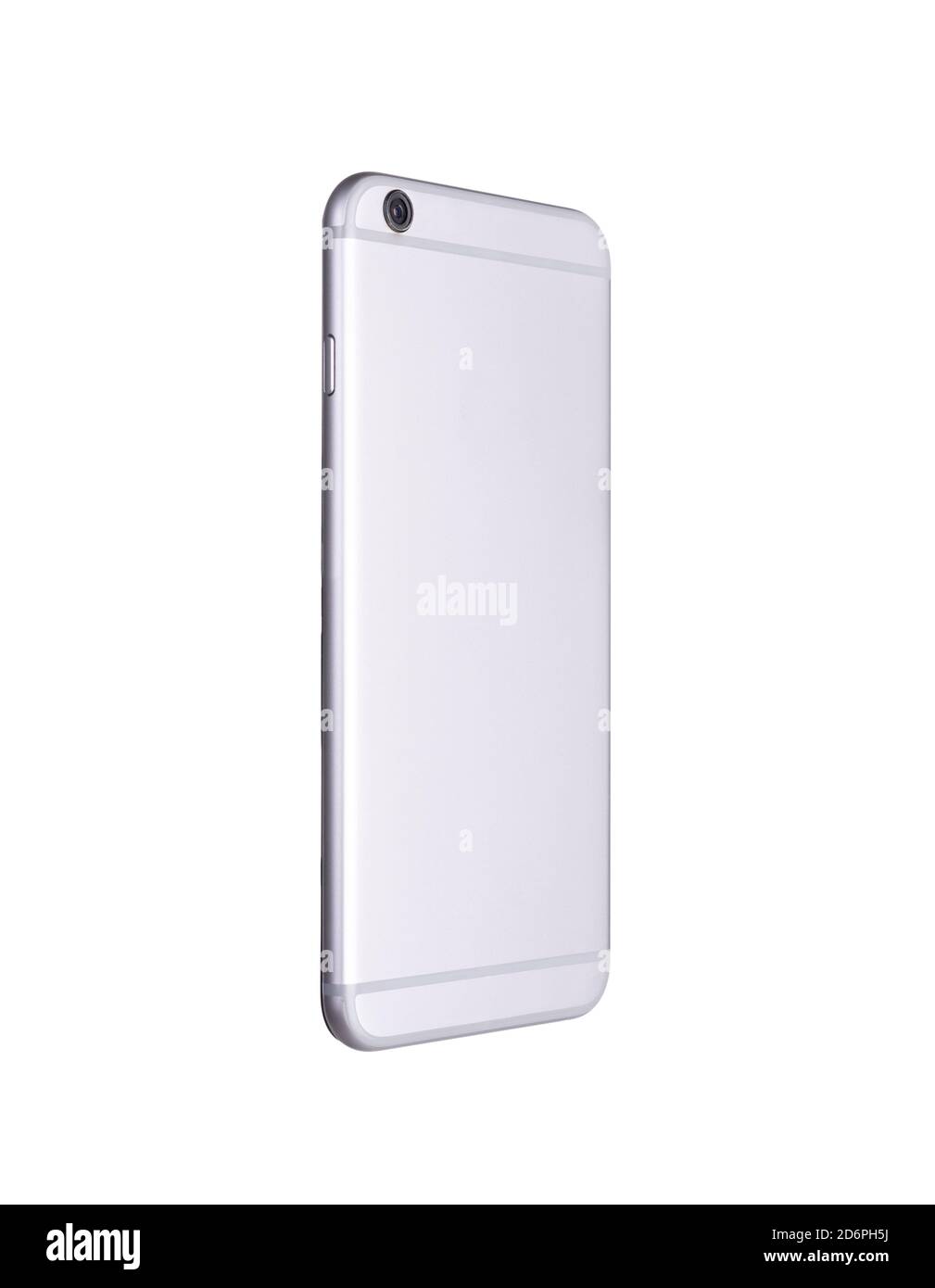 Backside view modern smartphone mockup. Back mobile smart phone ...