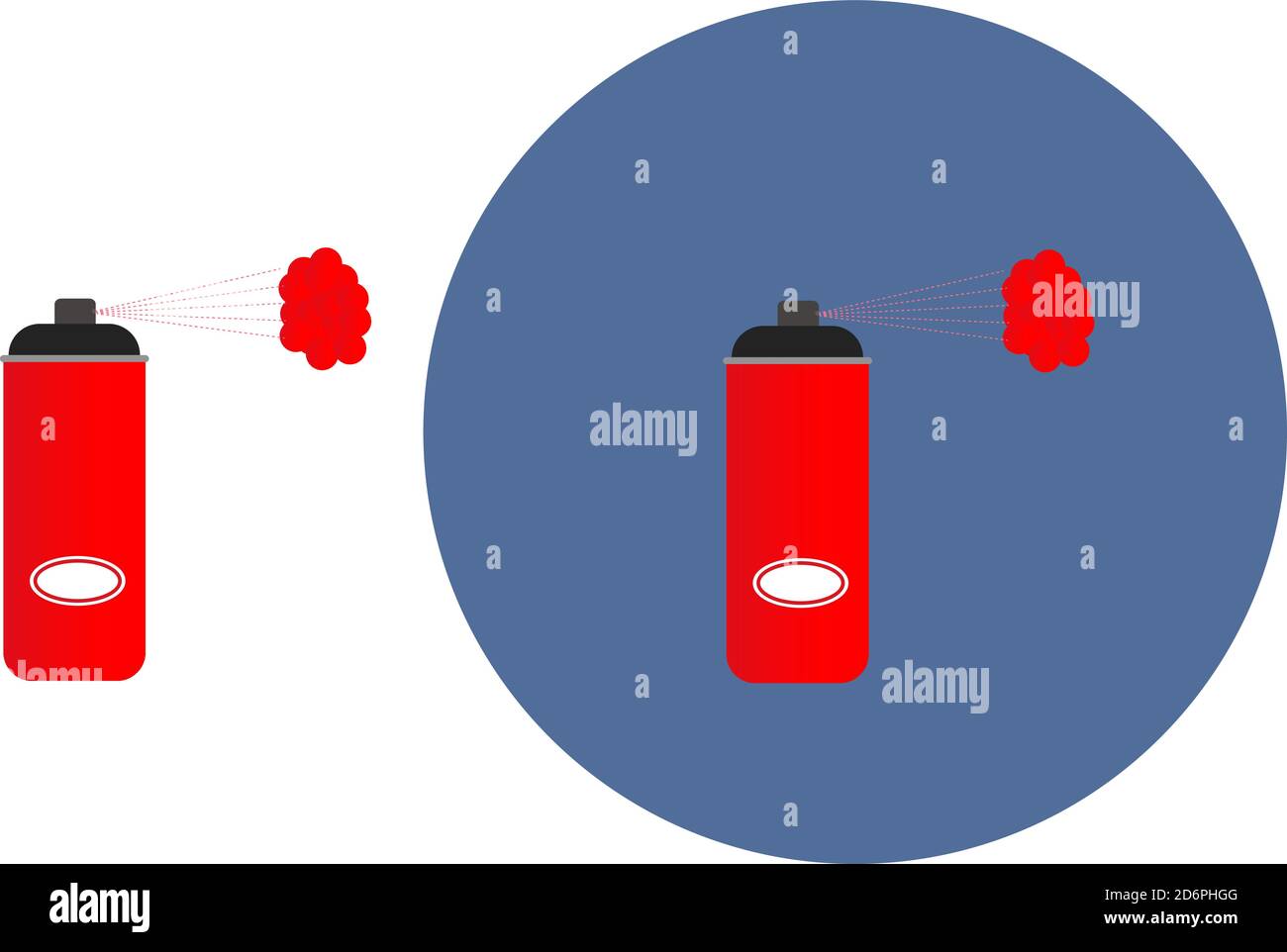 Spray paint ,illustration, vector on white background Stock Vector ...