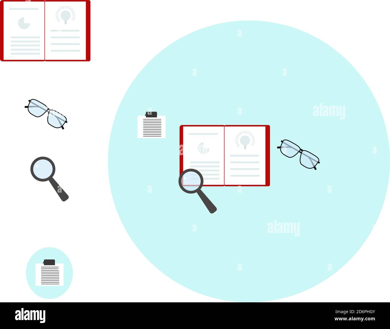 Study hard ,illustration, vector on white background Stock Vector Image ...