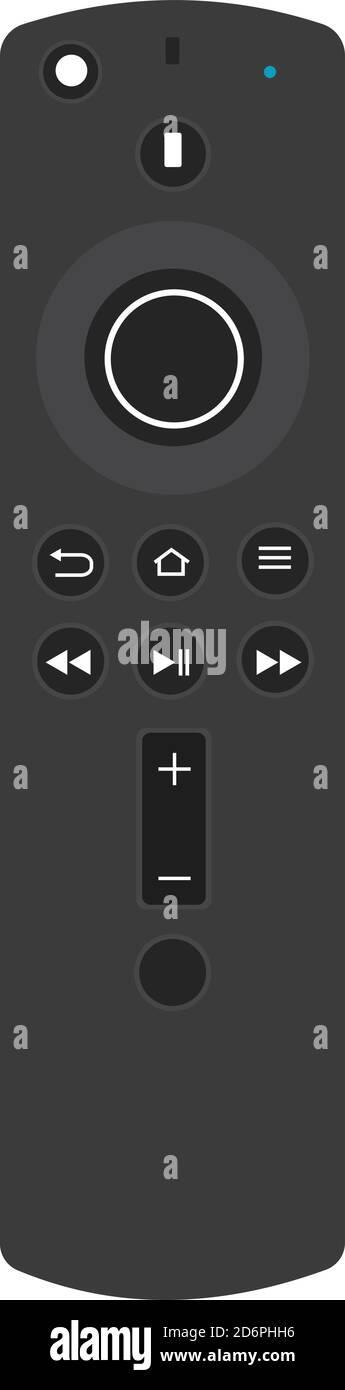 TV remote ,illustration, vector on white background Stock Vector Image ...