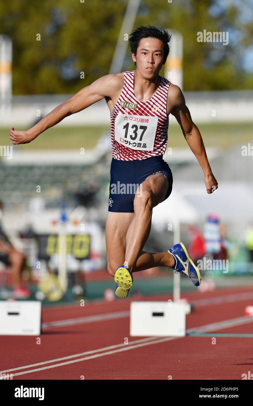 Ishin Me-Life Stadium, Yamaguchi, Japan. 18th Oct, 2020. Riku Ito, OCTOBER 18, 2020 - Athletics ...