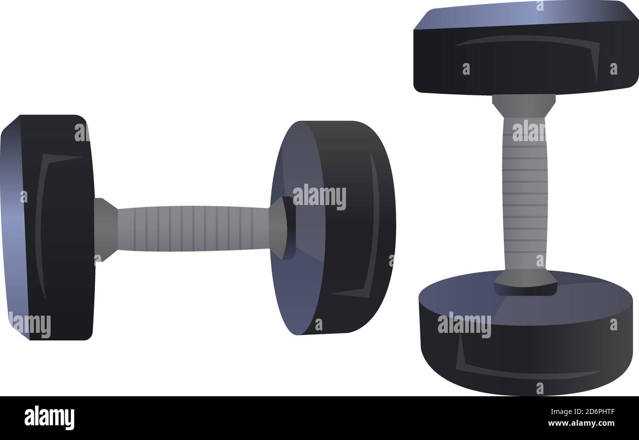 Workout weights ,illustration, vector on white background Stock Vector ...