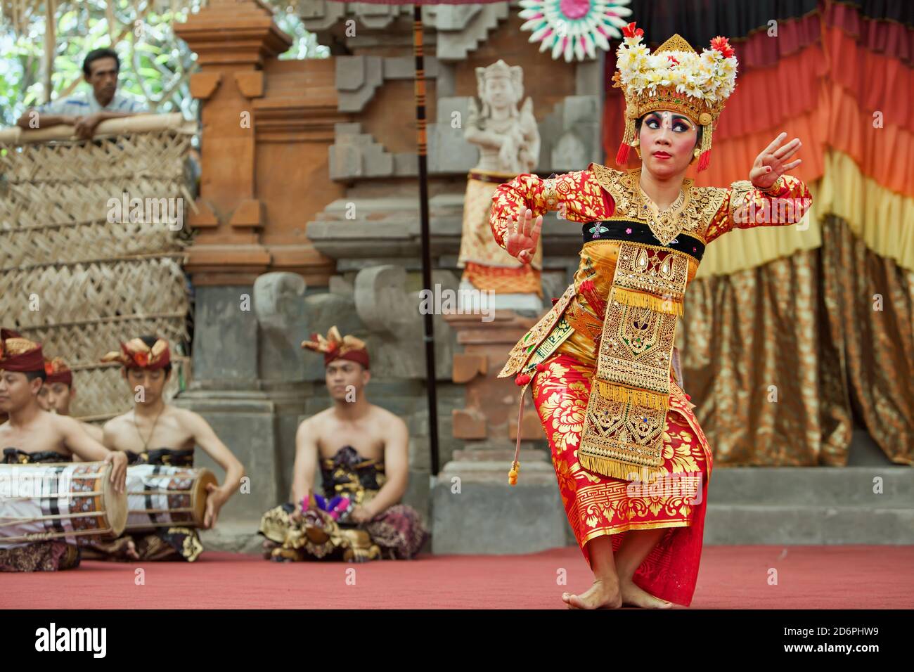 Denpasar, Bali island, Indonesia - June 23, 2016: Portrait of young ...