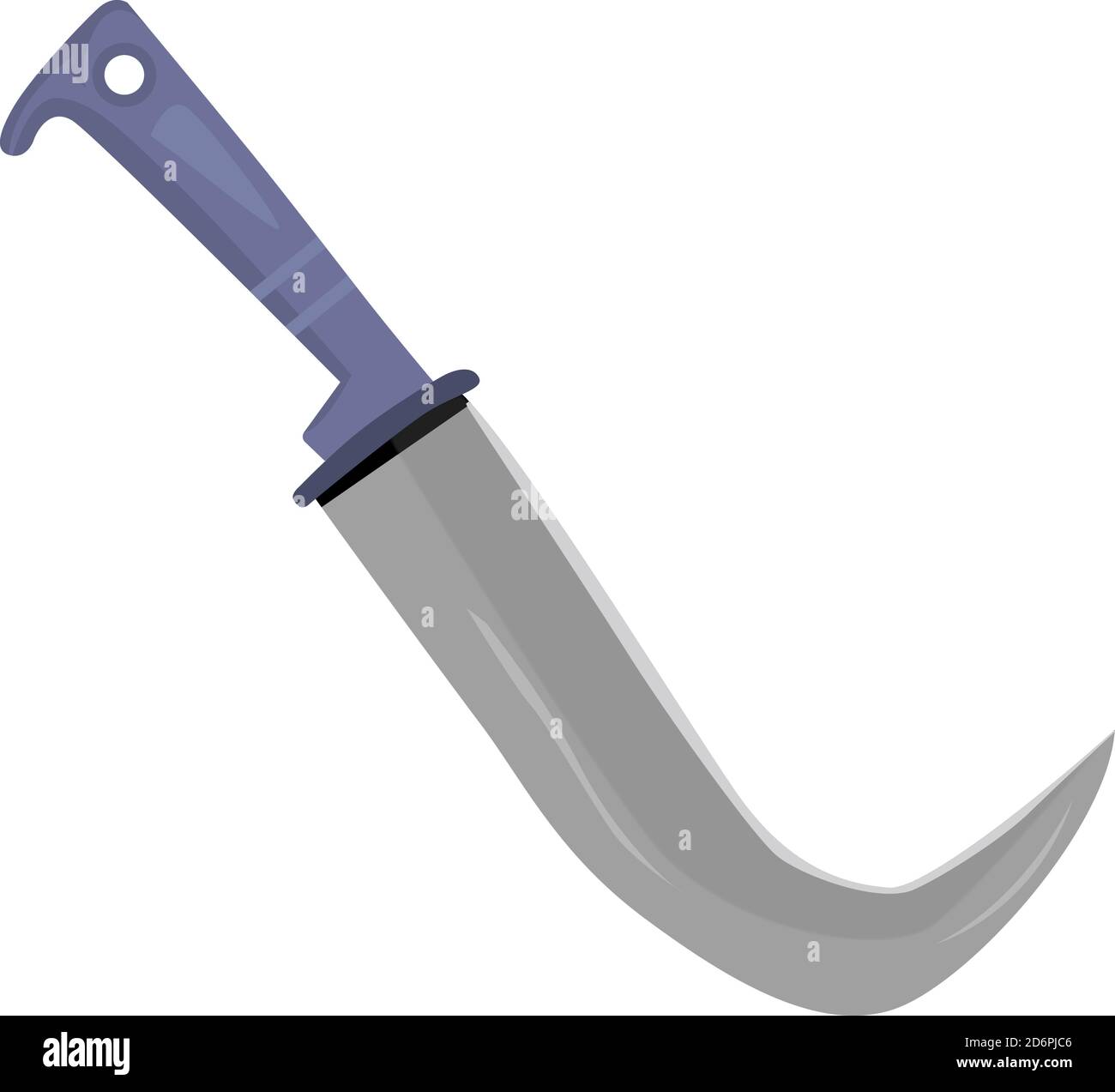 Purple dagger ,illustration, vector on white background Stock Vector ...