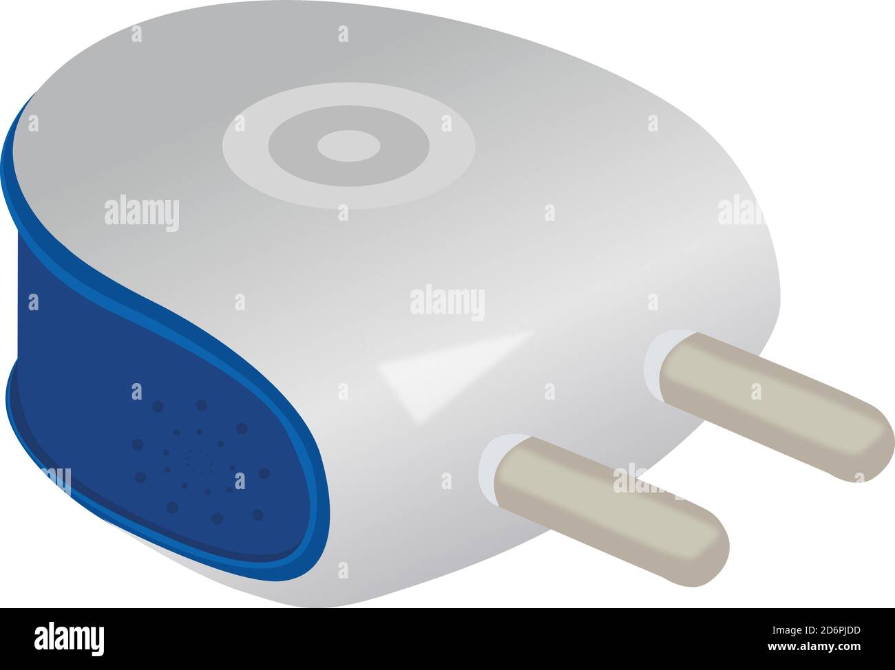 Small charger ,illustration, vector on white background Stock Vector ...