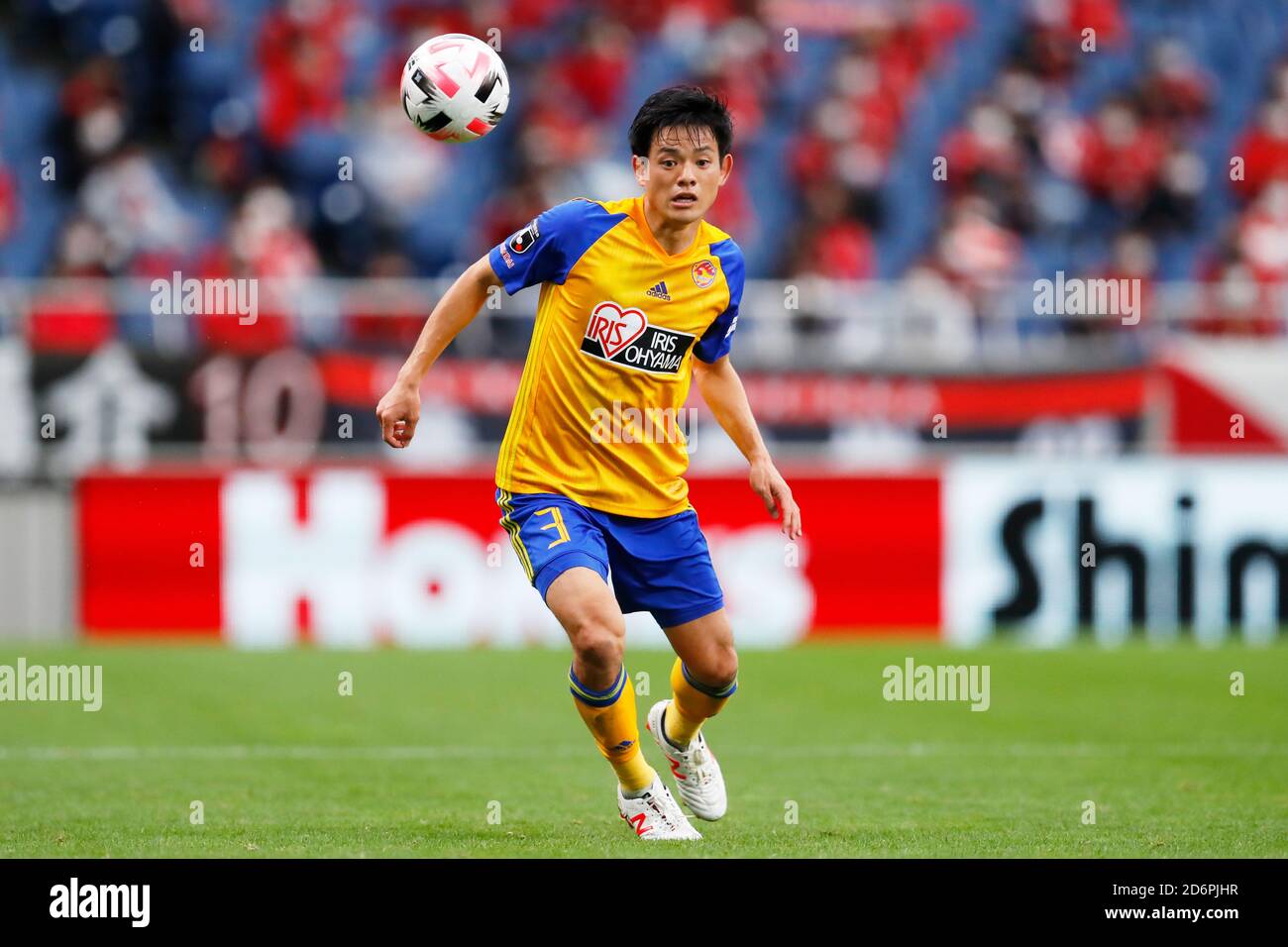 Saitama, Japan. 18th Oct, 2020. Ryutaro Iio (Vegalta) Football/Soccer : 2020 J1 League match ...