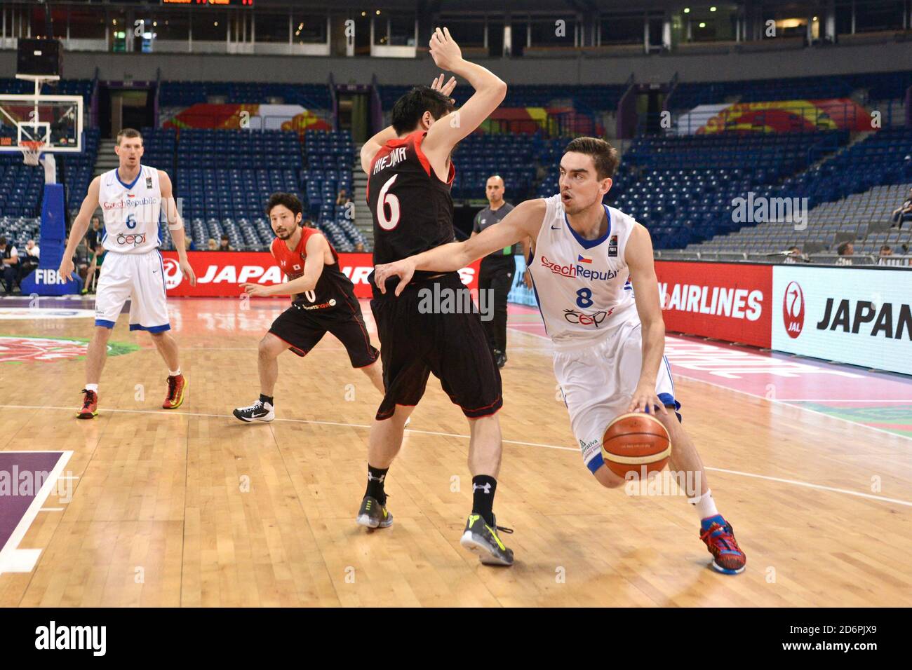 Tomas Satoransky - Czech Republic basketball team. FIBA OQT Tournament ...