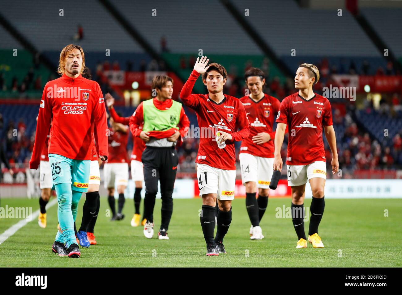 Saitama, Japan. 18th Oct, 2020. Urawa Red Diamonds team group Football ...