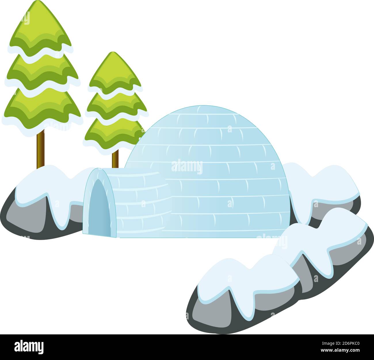 White iglu Stock Vector Images - Alamy