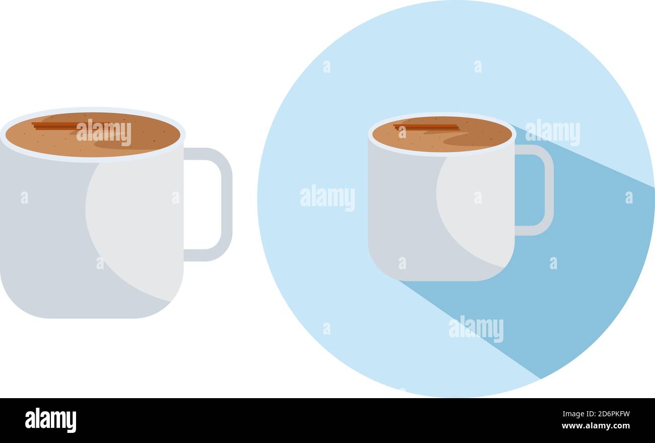 Cup of tea ,illustration, vector on white background Stock Vector Image ...