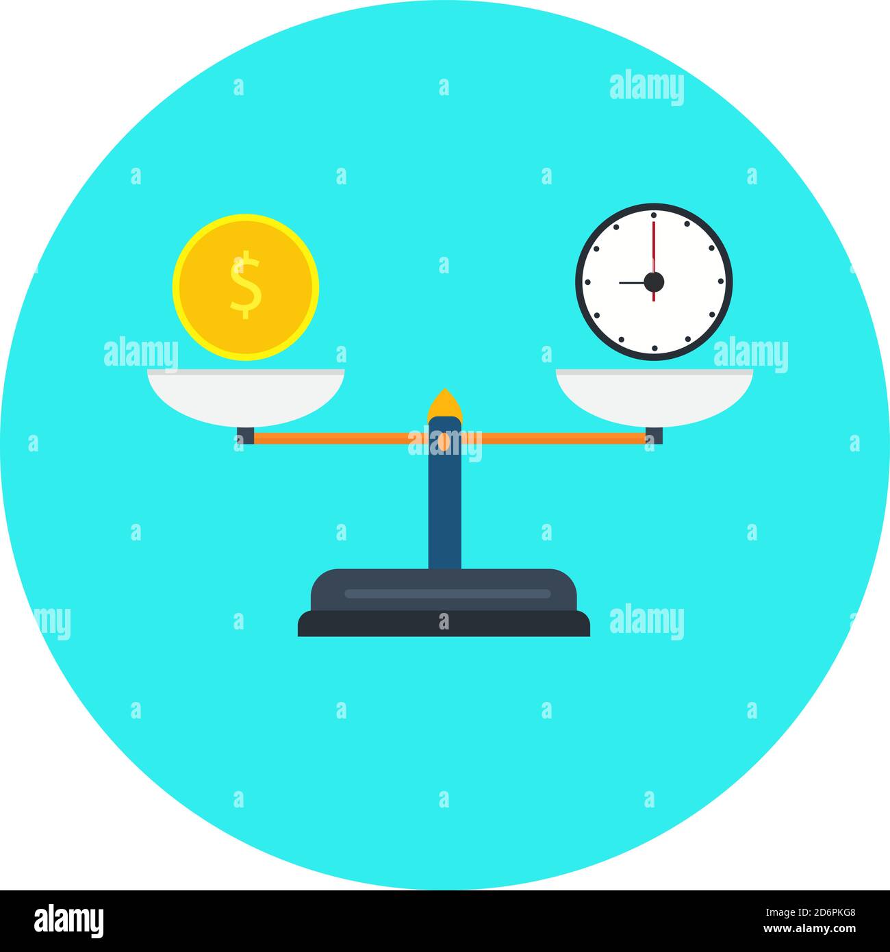 Watch investment Stock Vector Images - Alamy