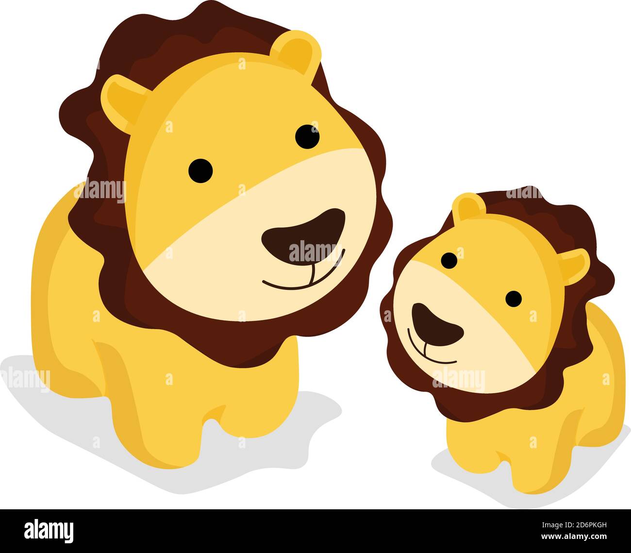Lions africa Stock Vector Images - Alamy