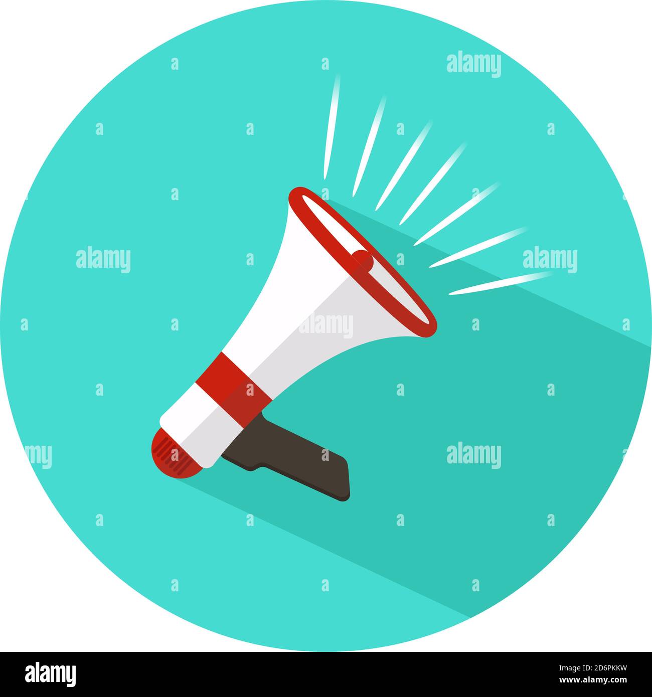 Loud speaker illustration hi-res stock photography and images - Alamy