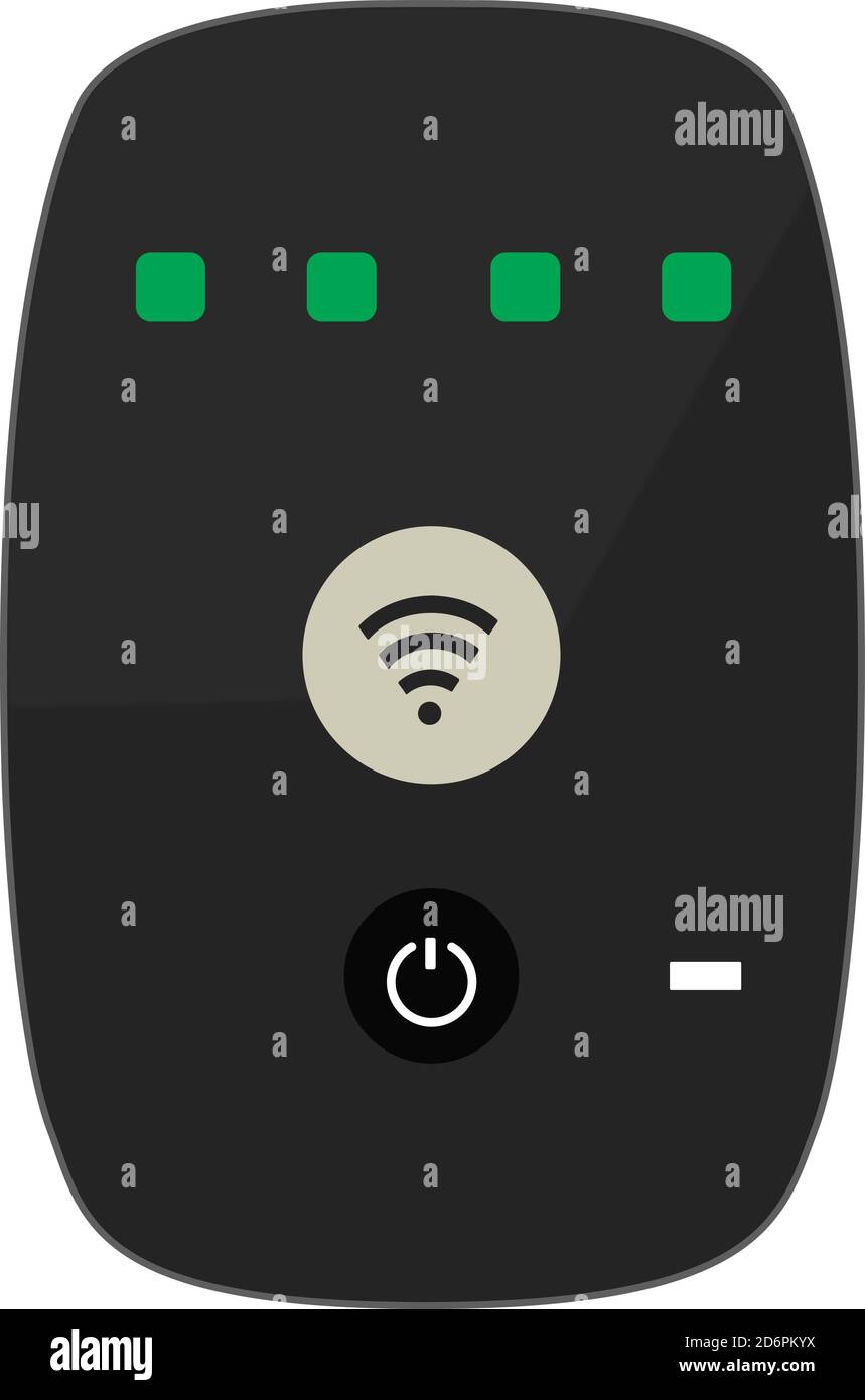 Wifi router ,illustration, vector on white background Stock Vector ...