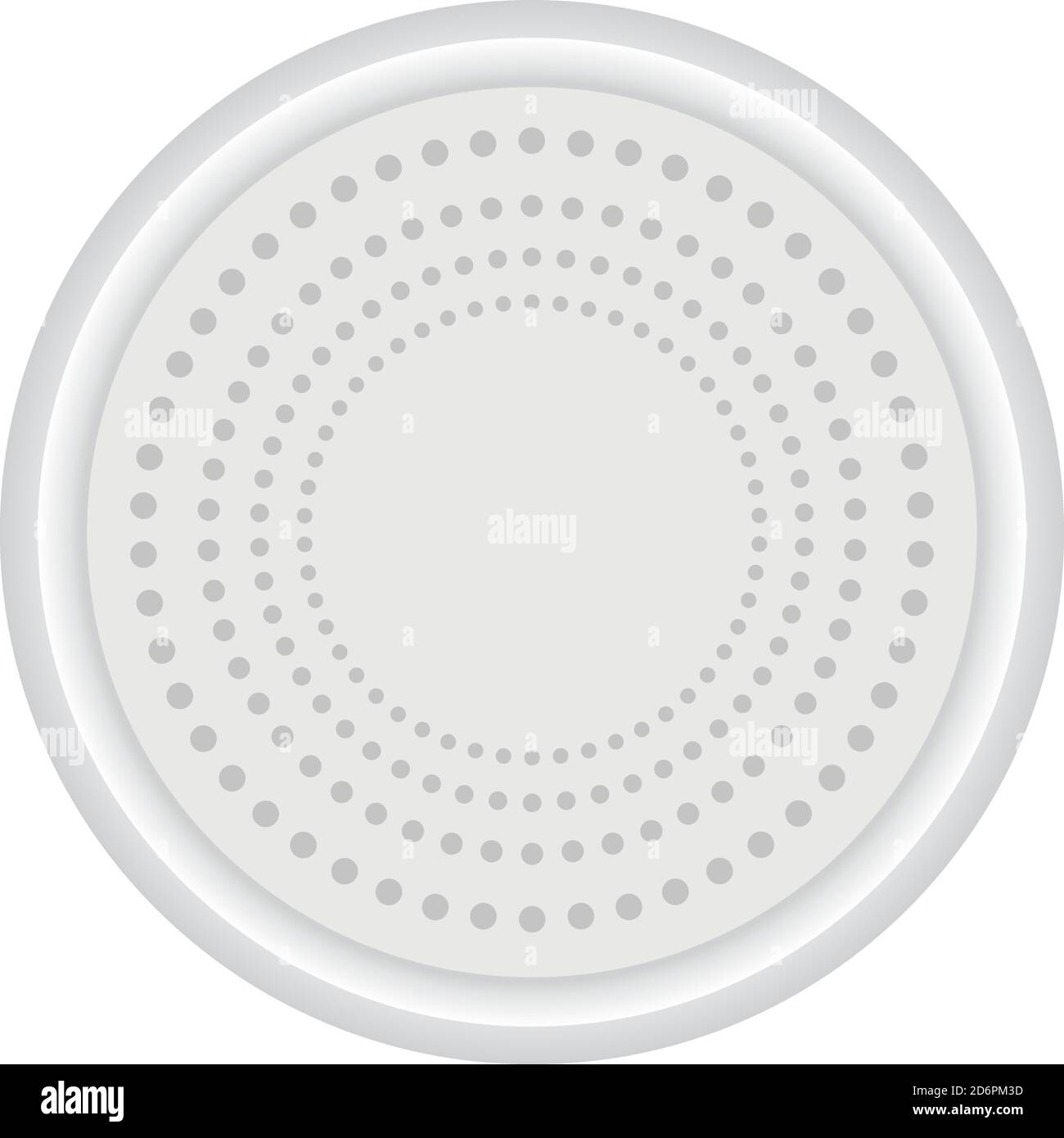 Smoke detector ,illustration, vector on white background Stock Vector ...