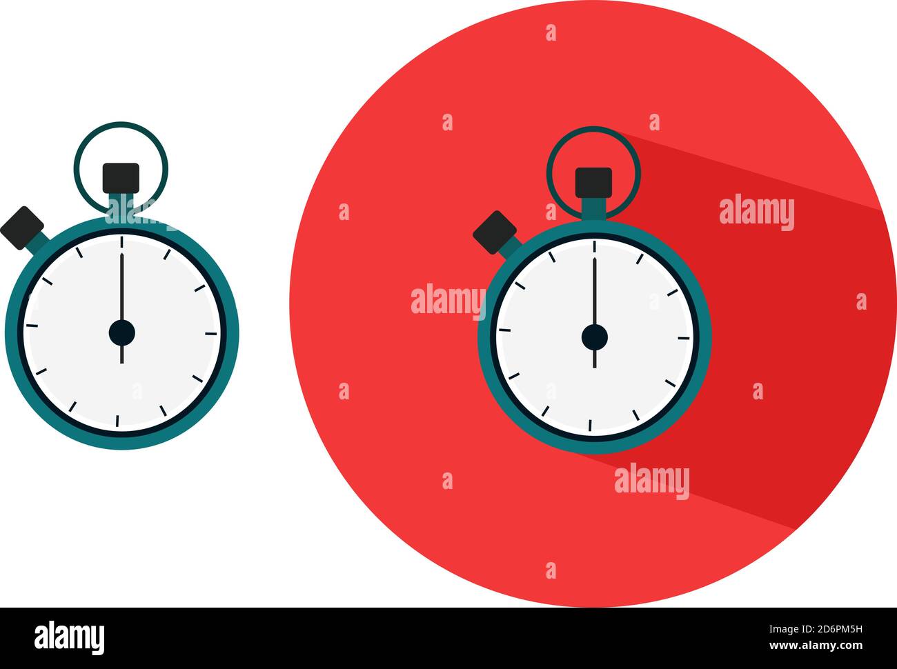 Blue stopwatch ,illustration, vector on white background Stock Vector ...