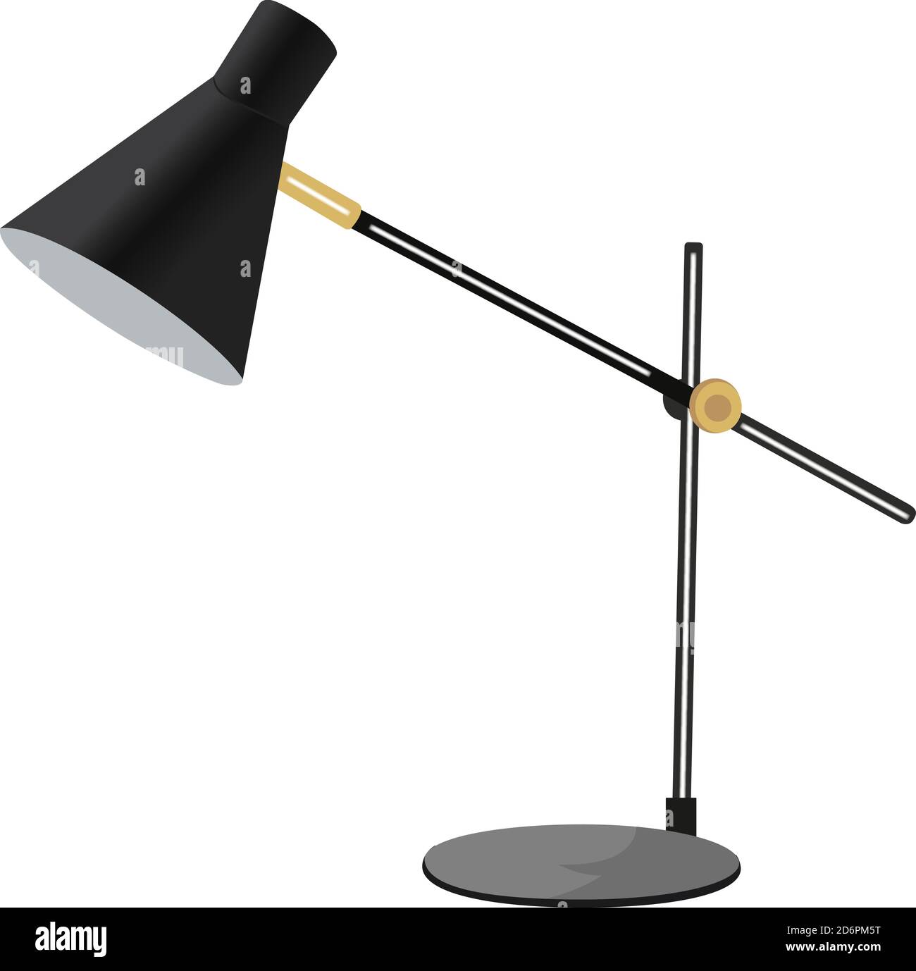 Table light ,illustration, vector on white background Stock Vector ...