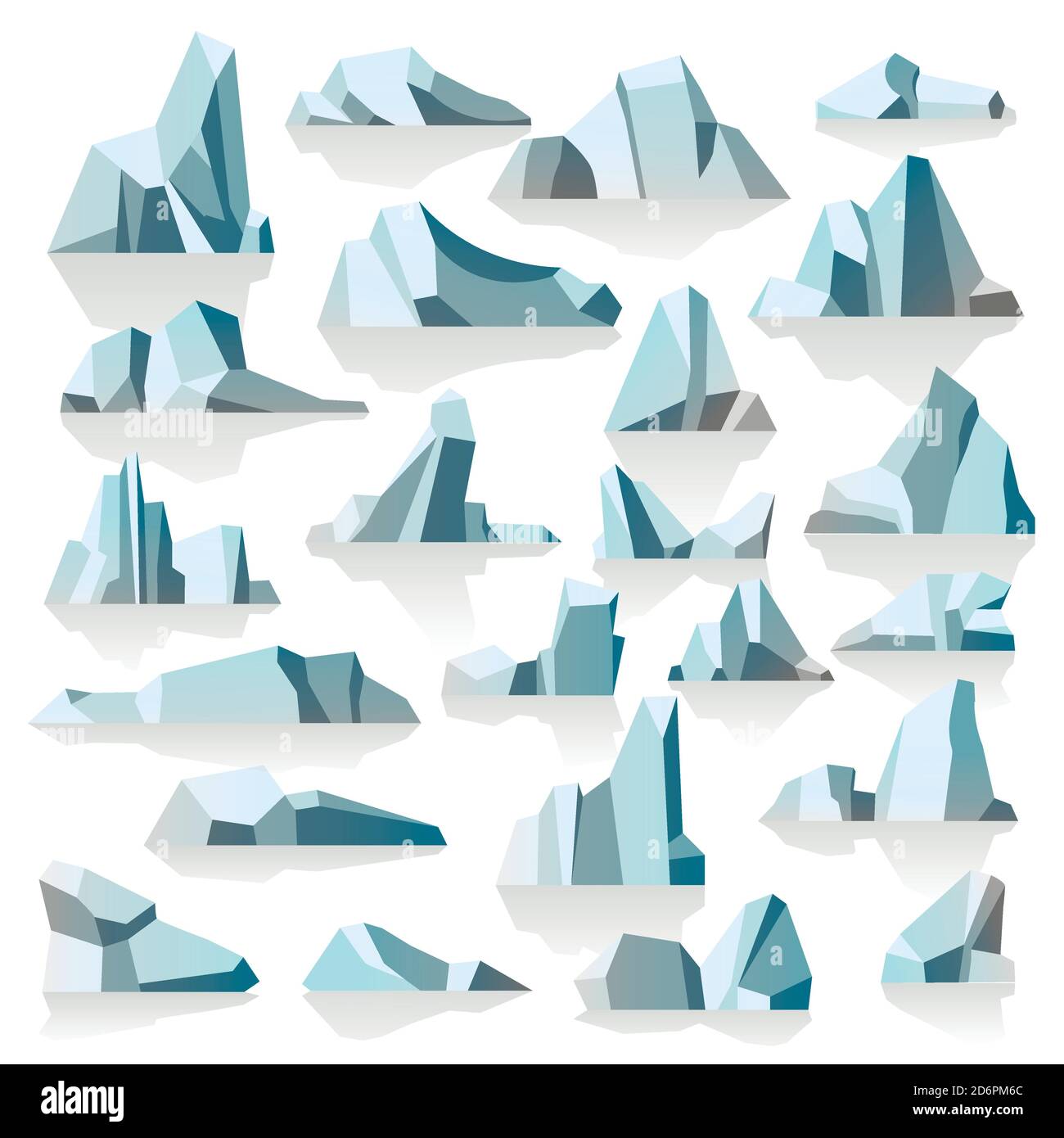 Submerged rock Stock Vector Images - Alamy