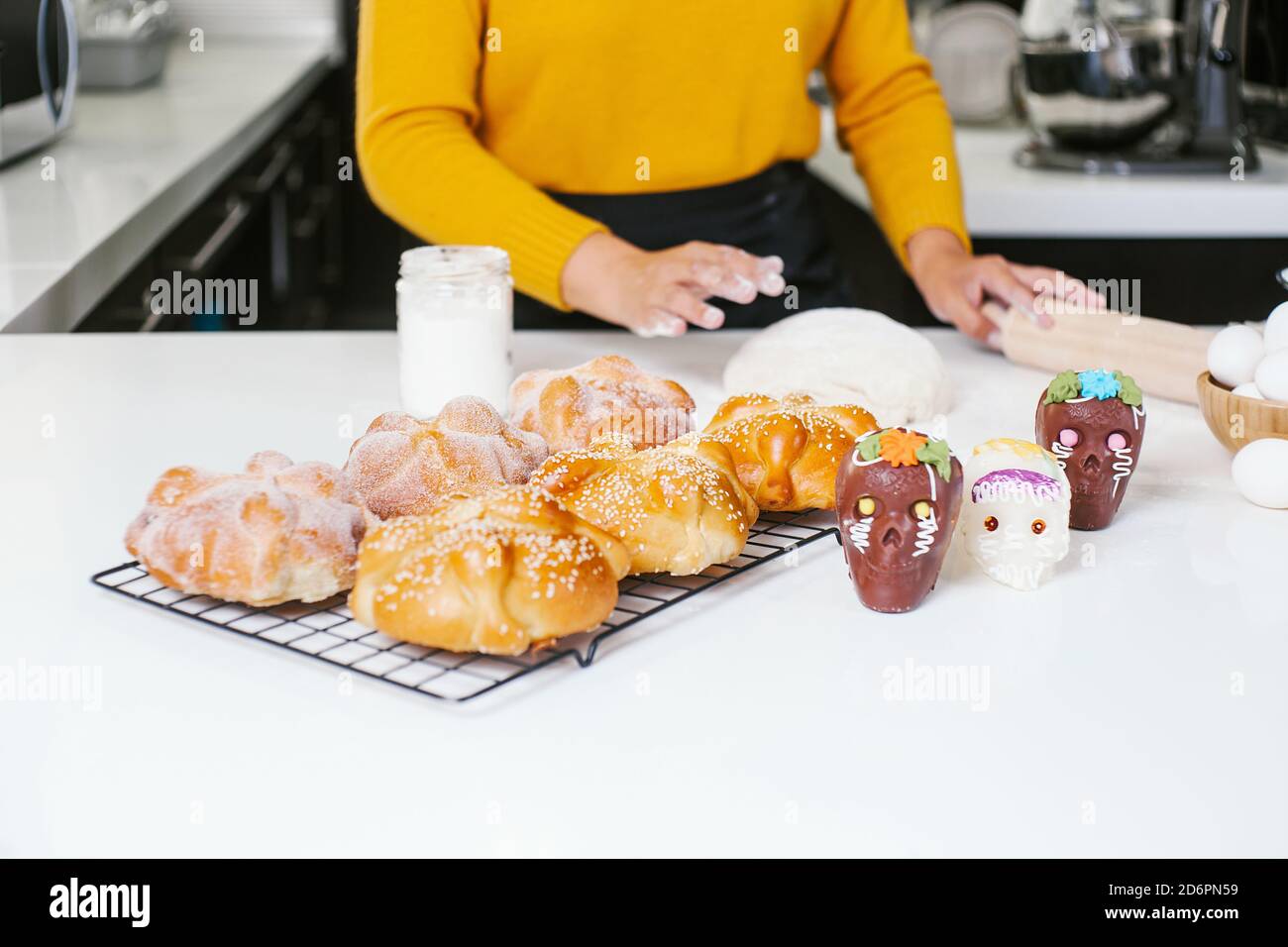 Mexico day of the dead food hi-res stock photography and images - Alamy