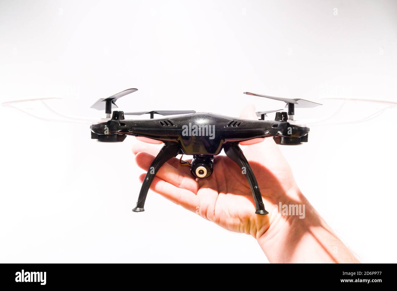 Modern Technology Copter closeup Aircraft Drone Stock Photo - Alamy