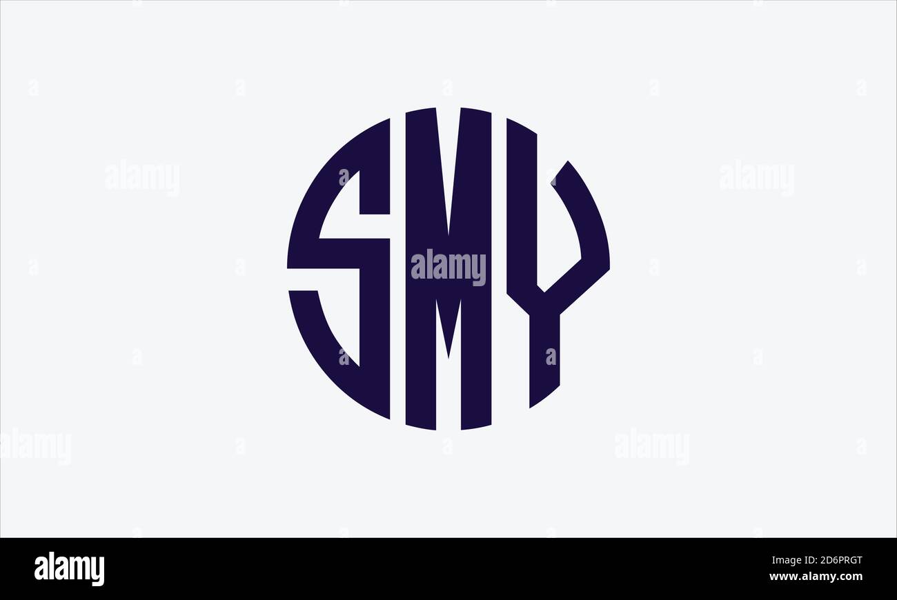 Smy letter logo Stock Vector Images - Alamy