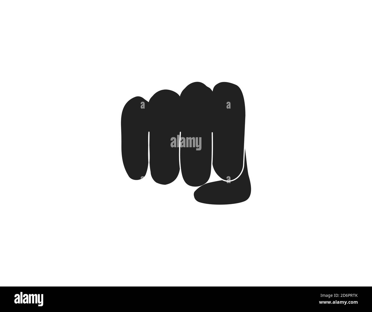 Bump, fist icon. Vector illustration, flat design Stock Vector Image ...