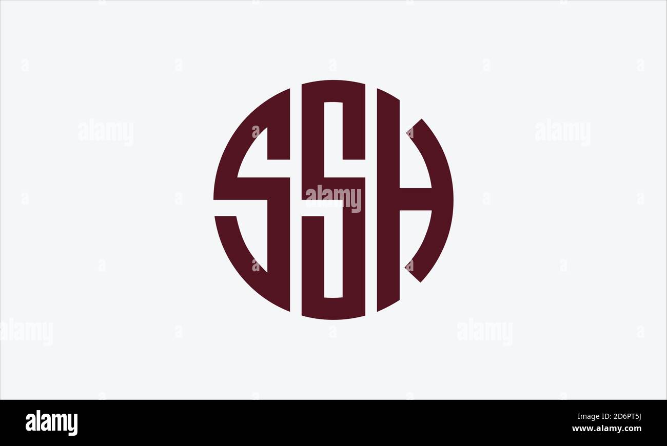 Ssh letter logo Stock Vector Images - Alamy