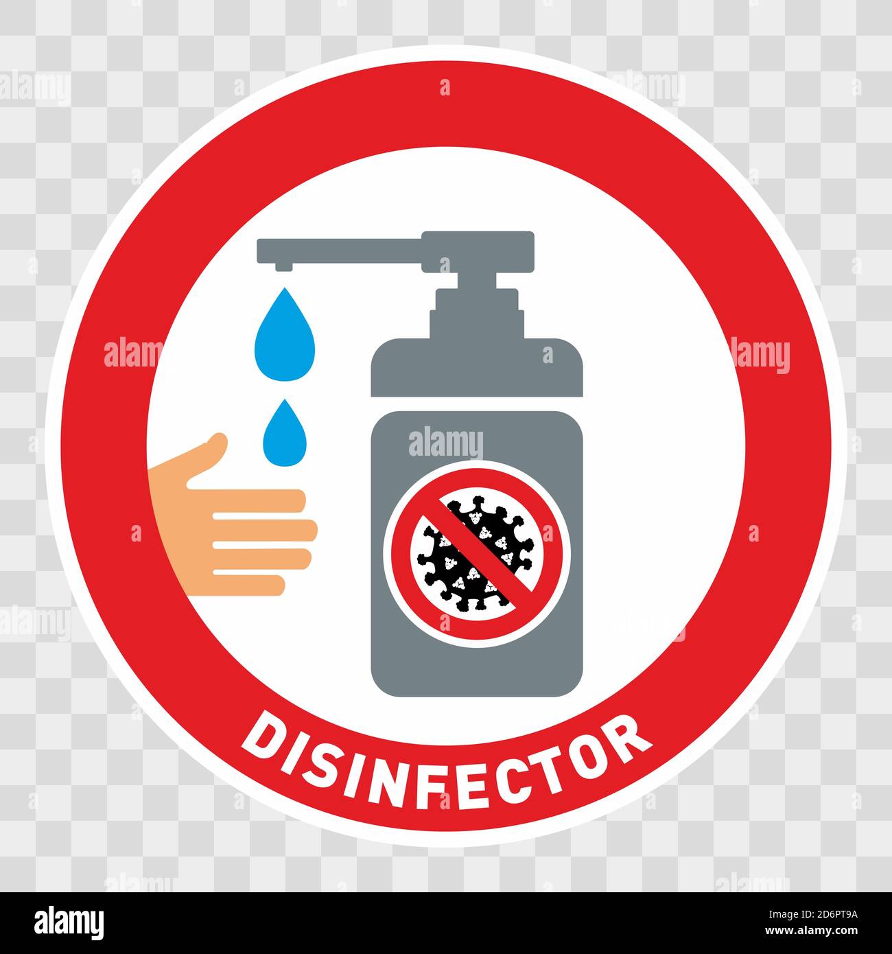 Toilet bottle warning Stock Vector Images - Alamy