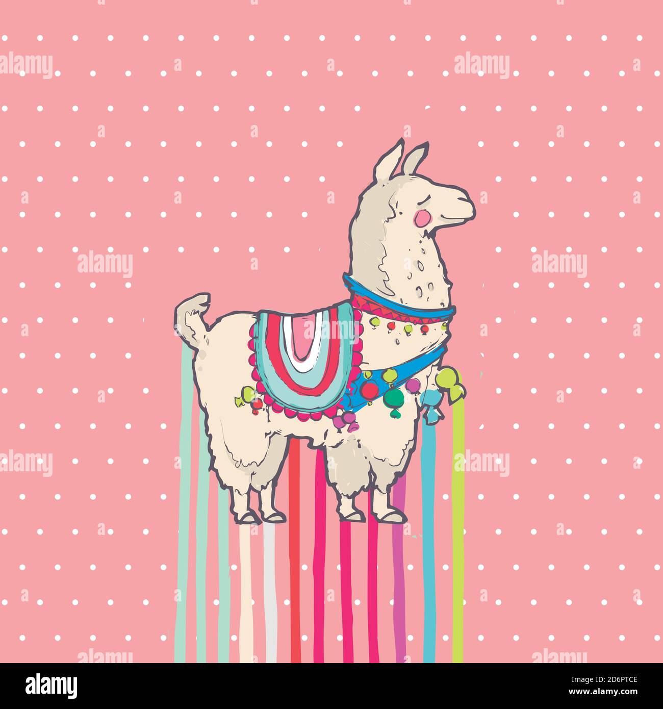 Peru children traditional llama hi-res stock photography and images - Alamy