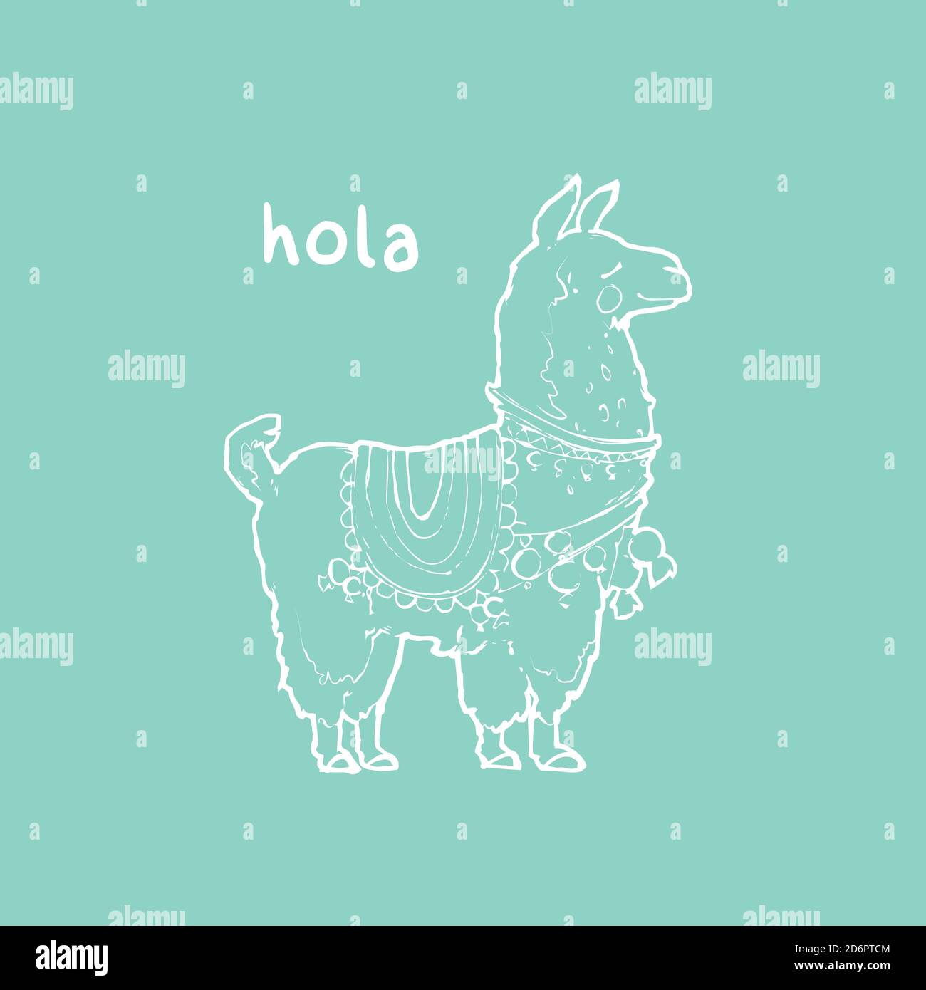 Llama and children hi-res stock photography and images - Alamy