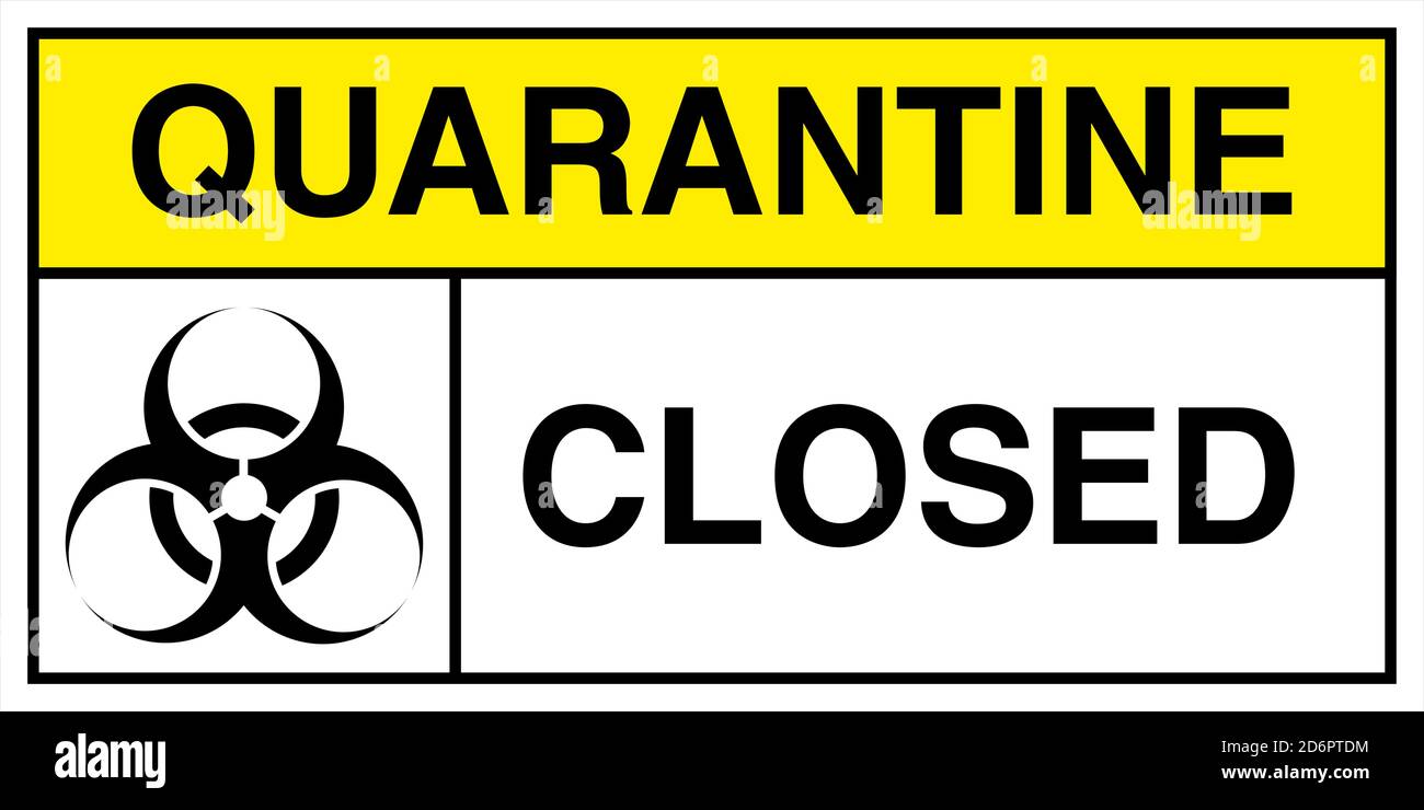 Closed clinic covid Stock Vector Images - Alamy