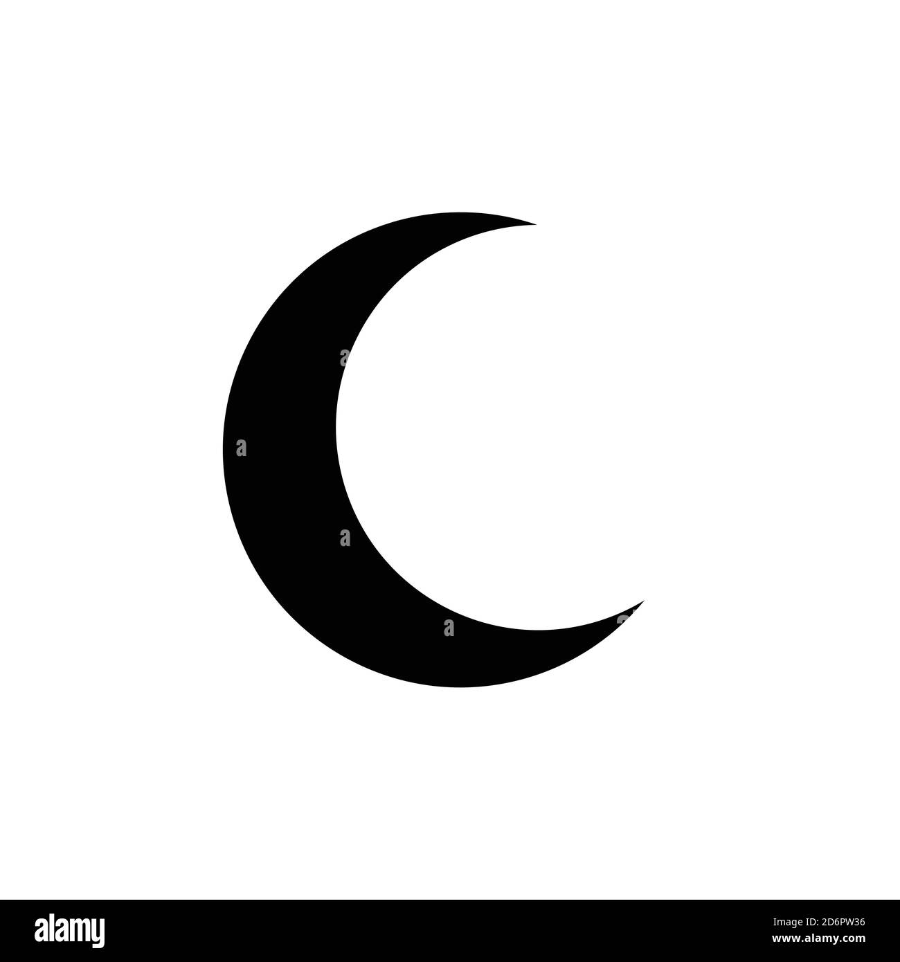 Crescent symbol. Design template vector Stock Vector Image & Art - Alamy