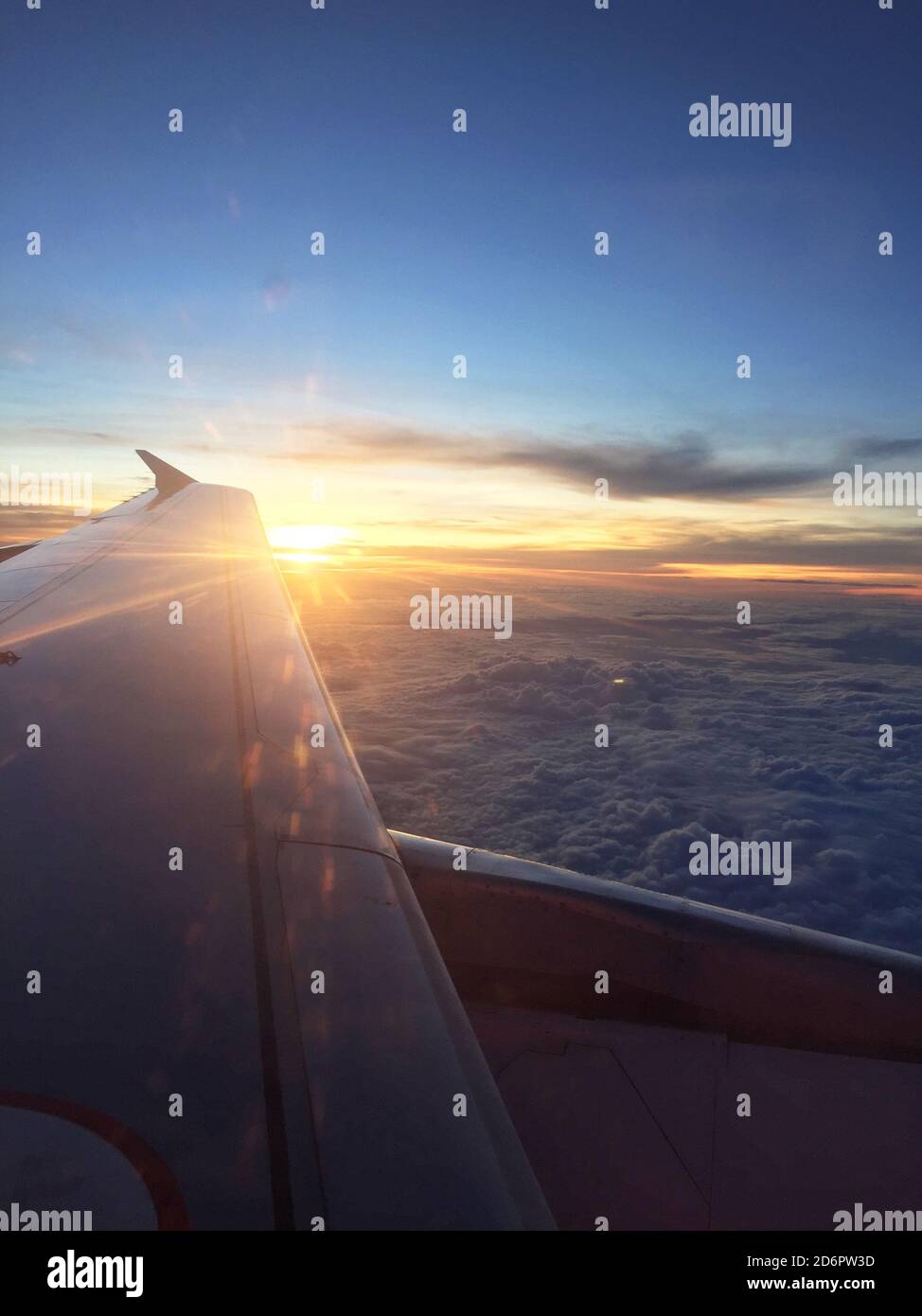 Private airplane sunset hi-res stock photography and images - Alamy