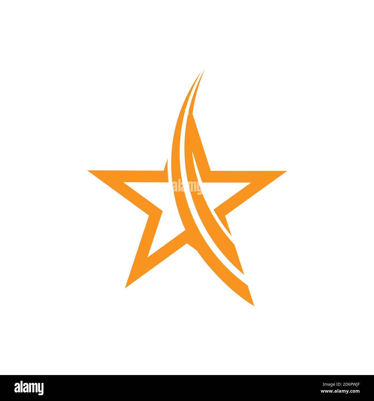vector of shine star simple geometric design fit for dynamic brand logo ...