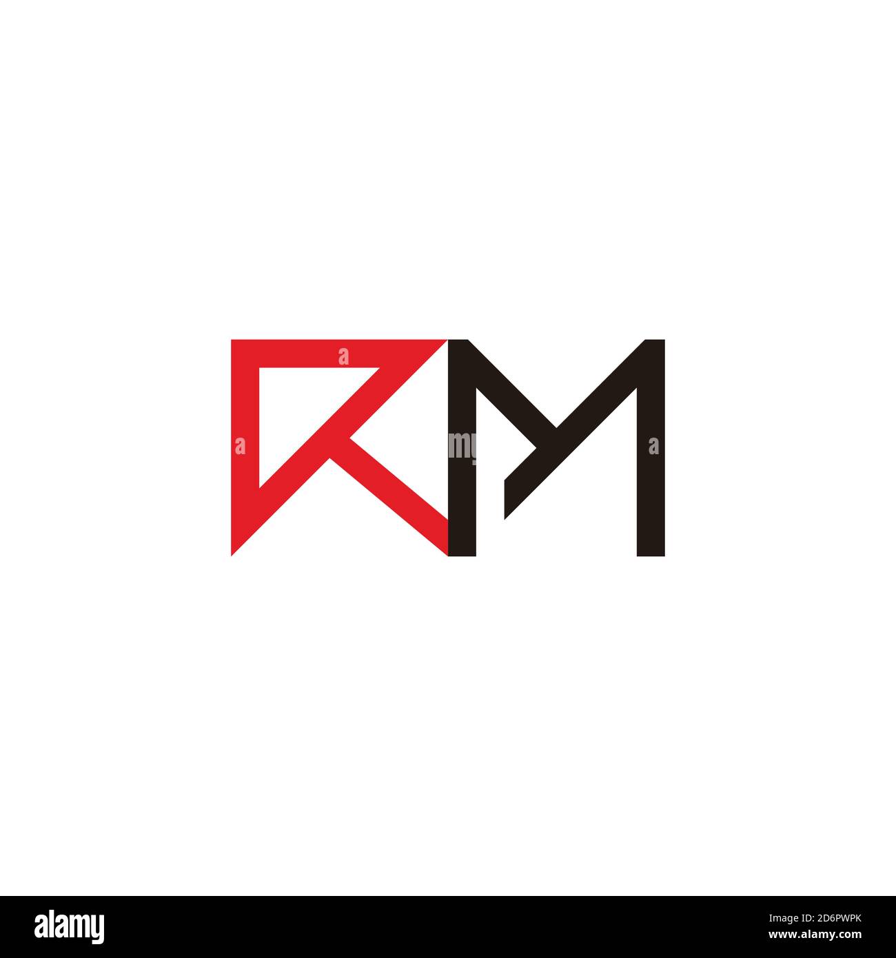 letter rm arrow geometric line simple design logo vector Stock Vector ... letter rm arrow geometric line simple design logo vector Stock Vector ...