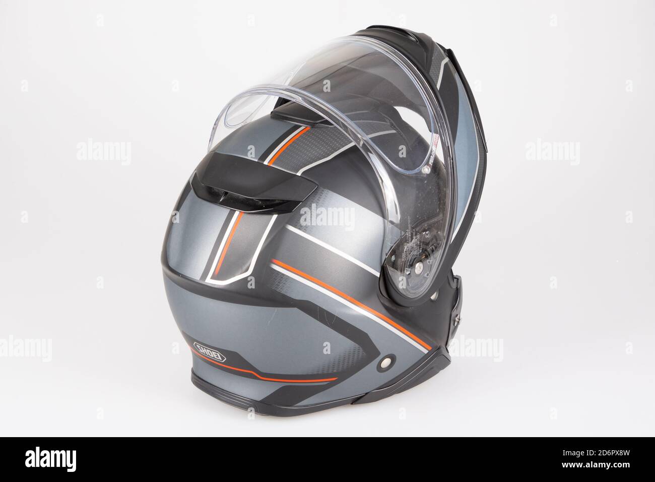 Shoei motorcycle helmet hi-res stock photography and images - Alamy