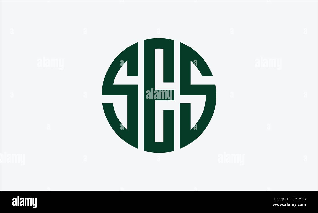 Letter ses logo Stock Vector Images - Alamy